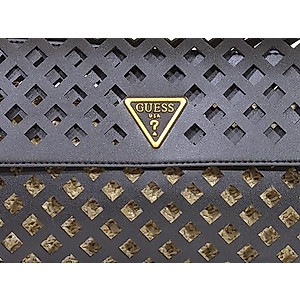 Guess AQUA CROSSBODY FLAP Women's Bag, Black