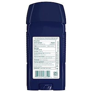 Tom's of Maine Antiperspirant Deodorant for Men, Mountain Spring, 2.8 oz. 3-Pack
