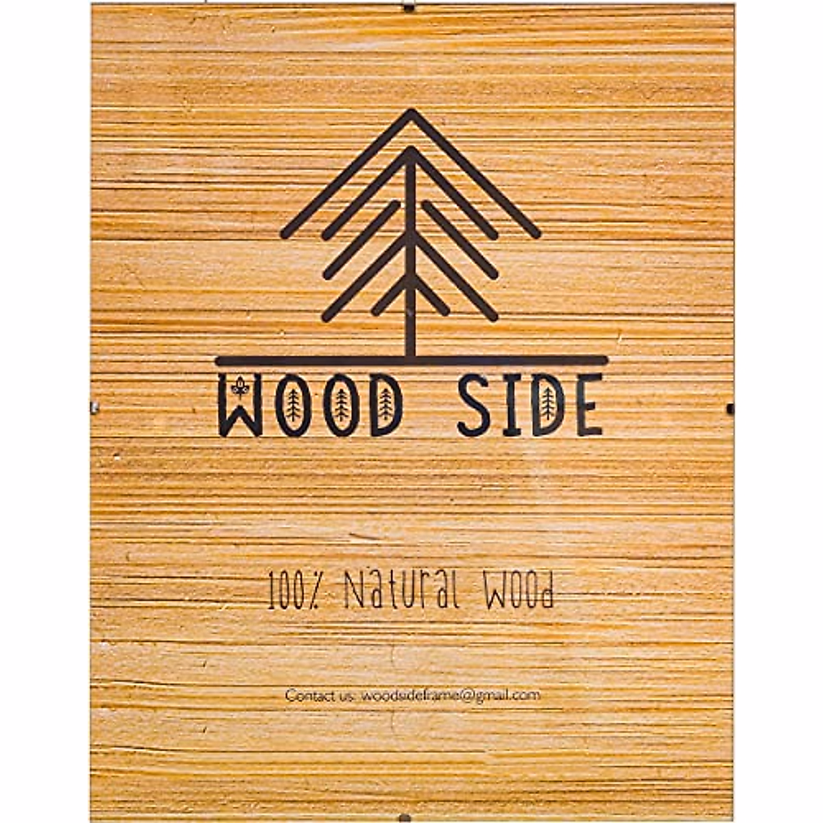 WOOD SIDE ORBIS Glass Clip Picture Frames 9x12 - Pack of 3, Clear Craft Photo Frames