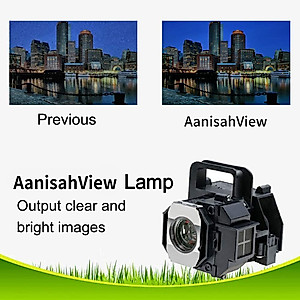 AanisahView ELPLP88 Replacement Projector Lamp for PowerLite Home Cinema 2040 1040 2045 740HD 640 EX3240 EX7240 EX9200 EX5250 EX5240 VS240 VS345 VS340 965H S27 W29 97H 98H 99WH 955WH X27