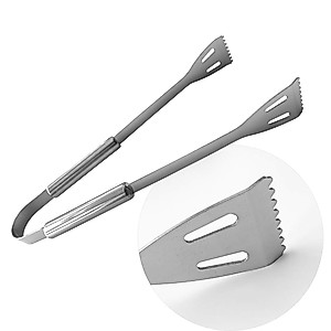 LLRY BBQ Grilling Tools Set - Stainless Steel Grilling Accessories with Free Portable Bag. (5PCS)