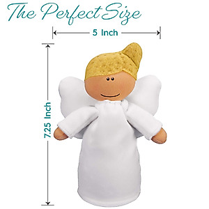 The Angel Gift Book Set: A Book Reminding Children That Angels are Watching Over Them, Baptism Gifts for Girls, Comfort Gifts, Comfort Book (Faith Version for Girls)