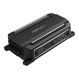 KENWOOD KAC-M5024BT Compact 4-Channel 600 Watt Car Amplifier with Bluetooth Streaming. Built for Marine, ATV and Powersport Applications. Waterproof, Dustproof, Rust Proof and Vibration Proof