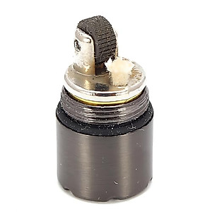 The World's Smallest Kerosene Lighter! Height 2.5cm/φ 1.3cm Capsule Lighter Portable Metal Miniature EDC Gear Waterproof Tiny Peanut Lighter (Fuel not Included) (Mini Black)