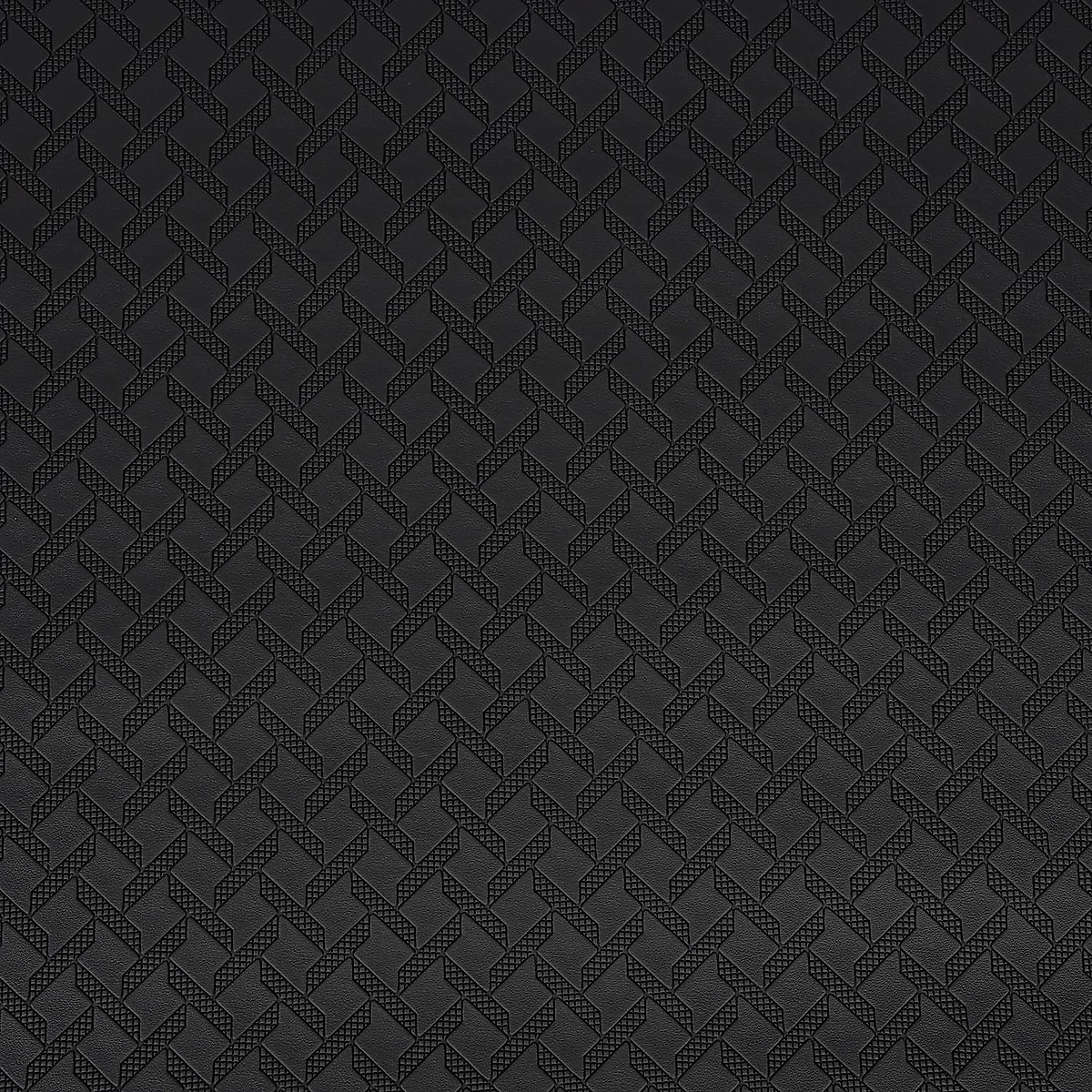 Marine Vinyl Fabric, Upholstery Faux Leather, 1.0mm Thickness, 61" Width (59" Usable), Perfect for Cars, Outdoor Yachts, and Home Furniture(Black,Pre-Cut 36"x61")