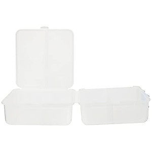 Sistema To Go Collection Lunch Cube, 47.3 oz./1.4 L, Clear/Blue