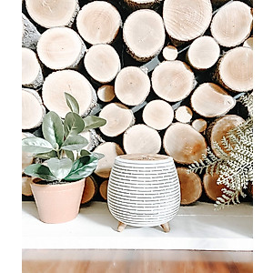 Aromatherapy Essential Oil Wooden Grain Diffuser with Auto Shut-Off Function | Cool Mist Humidifier for Yoga Spa Office Bedroom Home | 120ml (White)