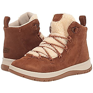 UGG Women's LAKESIDER Heritage MID Ankle Boot, Chestnut Suede, 8.5
