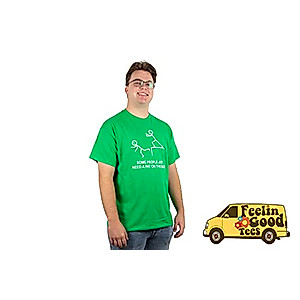 Some People Just Need A Pat On The Back T Shirt XL Black