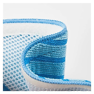 SteFik Washable Cloth Mop Pads. Compatible for Ecovacs Deebot Ozmo T8 AIVI/T8 Max/ T8/ T9/ T9 AIVI /N8/ N8 Pro Plus/ N8 Pro, Compatible for Yeedi Vac Robot Vacuum (Color : 10PCS)