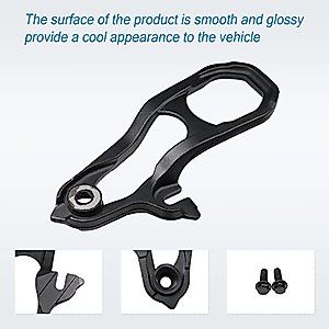 JDMSPEED New Heavy Daty Front Car Tow Hooks Left & Right with Hardware Black Replacement for Dodge Ram 1500 DT with 3.6L 5.7L Engine 2019 2020 2021 2022 Replaces 82215268AB 82215268AB 68272945AB