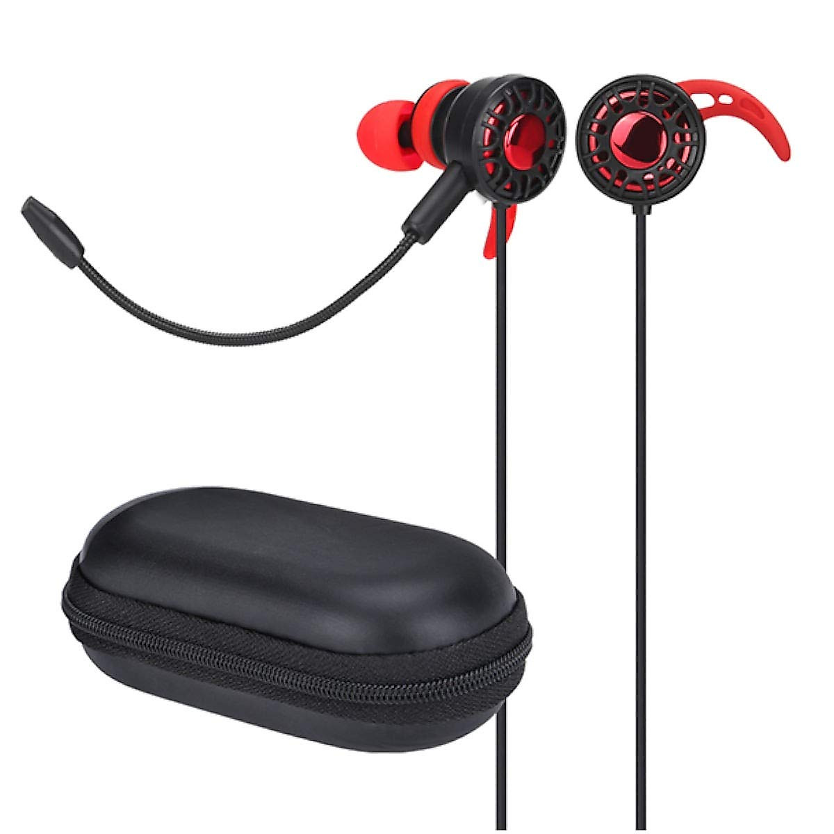 Stereo Gaming Earbuds with Microphone, GE-109 for Smartphone, PC, PS4, Xbox One, Cable 1.2m