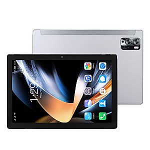 DAUERHAFT 10.1 Inch Tablet 8GB 256GB 100-240V Night Reading Mode 5G WiFi Tablet 8MP 16MP for Business for Android 13 (US Plug)