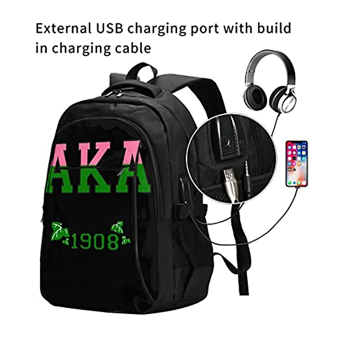 Notherss A.K.A Travel Laptop Backpack A.K.A school bag USB Charging pack…