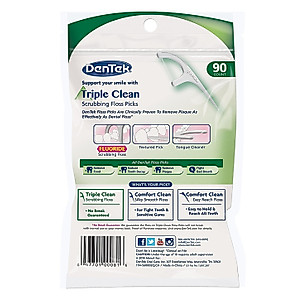 DenTek Floss Picks - Fresh Mint - 90 Count