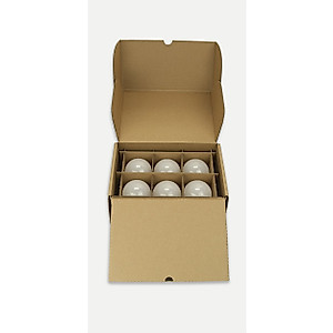 TCP 40W Equivalent LED Light, Non-Dimmable, Soft White (2700K) (Pack of 6)