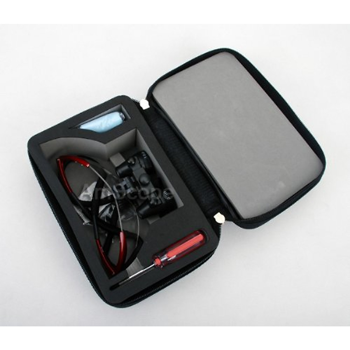 SMEDENT Dental Surgical Loupe 3.5X Working Distance 360-460mm Burgundy Sport Frame