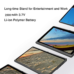 ZONKO 2022 Upgraded Android 11 Tablet 7 inch 2GB RAM 32GB ROM 128GB Expandable Storage Quad Core Dual Camera Wi-Fi Bluetooth Play Store 3D Game Supported GMS Certified (Black)