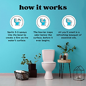 Poo-Pourri Before-You-Go Toilet Spray, Fresh Air, 2 Fl Oz - Jasmine, Fresh Air and Mint