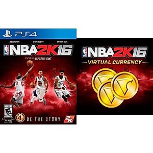 NBA 2K16 Game + 15,000 VC - PlayStation 4
