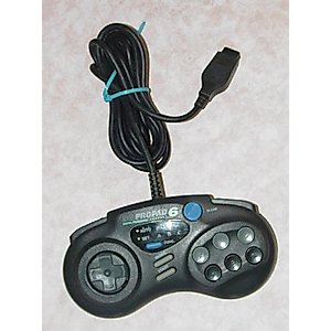 Sg Propad 6 Gamepad Contoller for Sega Genesis By Interact # Sv-439