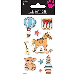 Newborn Baby Boy Stickers Set ~ Bundle with 14 Baby Boy Sticker Sheets for Gender Reveal Parties, Baby Showers, Envelopes, Scrapbooking, Party Favors