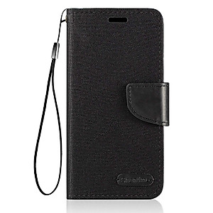 Oppo Reno 2 Case, Oxford Leather Wallet Case with Soft TPU Back Cover Magnet Flip Case for Oppo Reno 2
