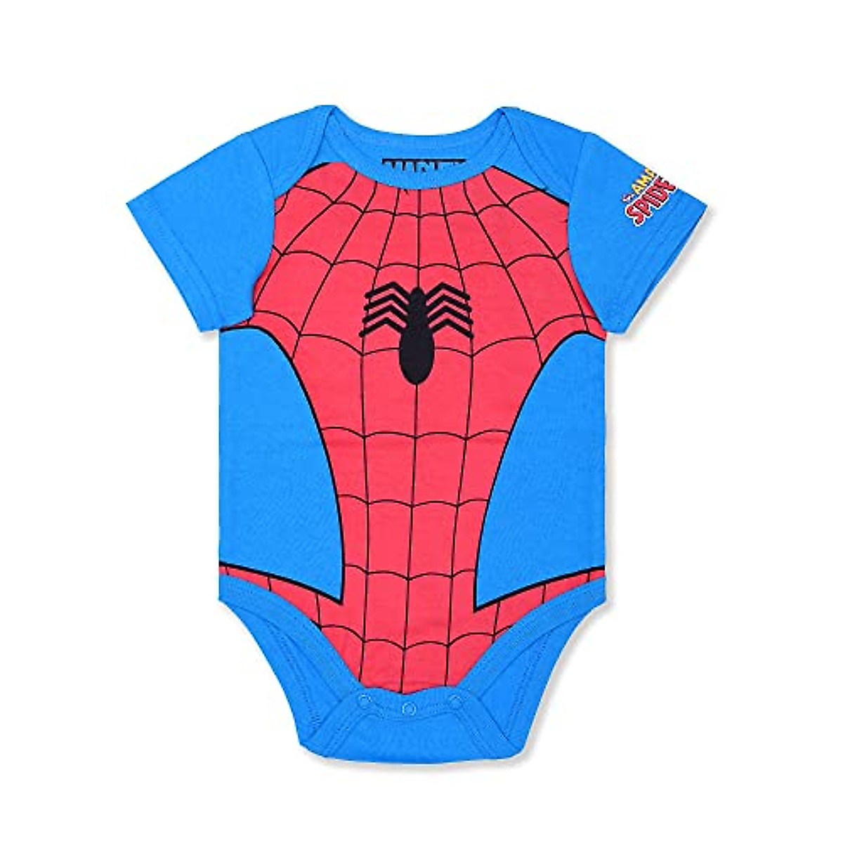 Marvel Avengers Boys’ Bodysuit and Jogger Set for Newborn and Infant –Blue/Navy/Red/Green/Black/Grey