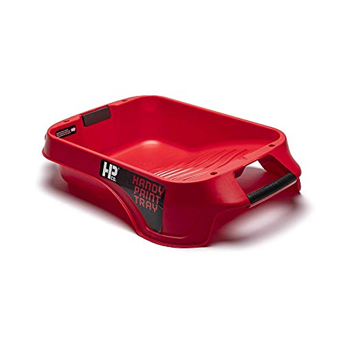Handy Paint Tray, Deep-Well Design Holds Up to a Gallon of Paint or Stain, Sturdy Handles on Both Ends, Integrated Magnetic Brush Holder
