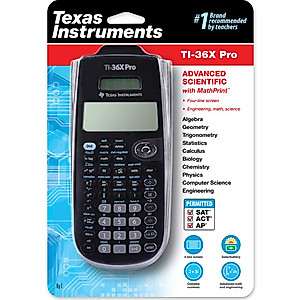 Texas Instruments TI-36X Pro Engineering/Scientific Calculator | 9.7 Inch | Black.