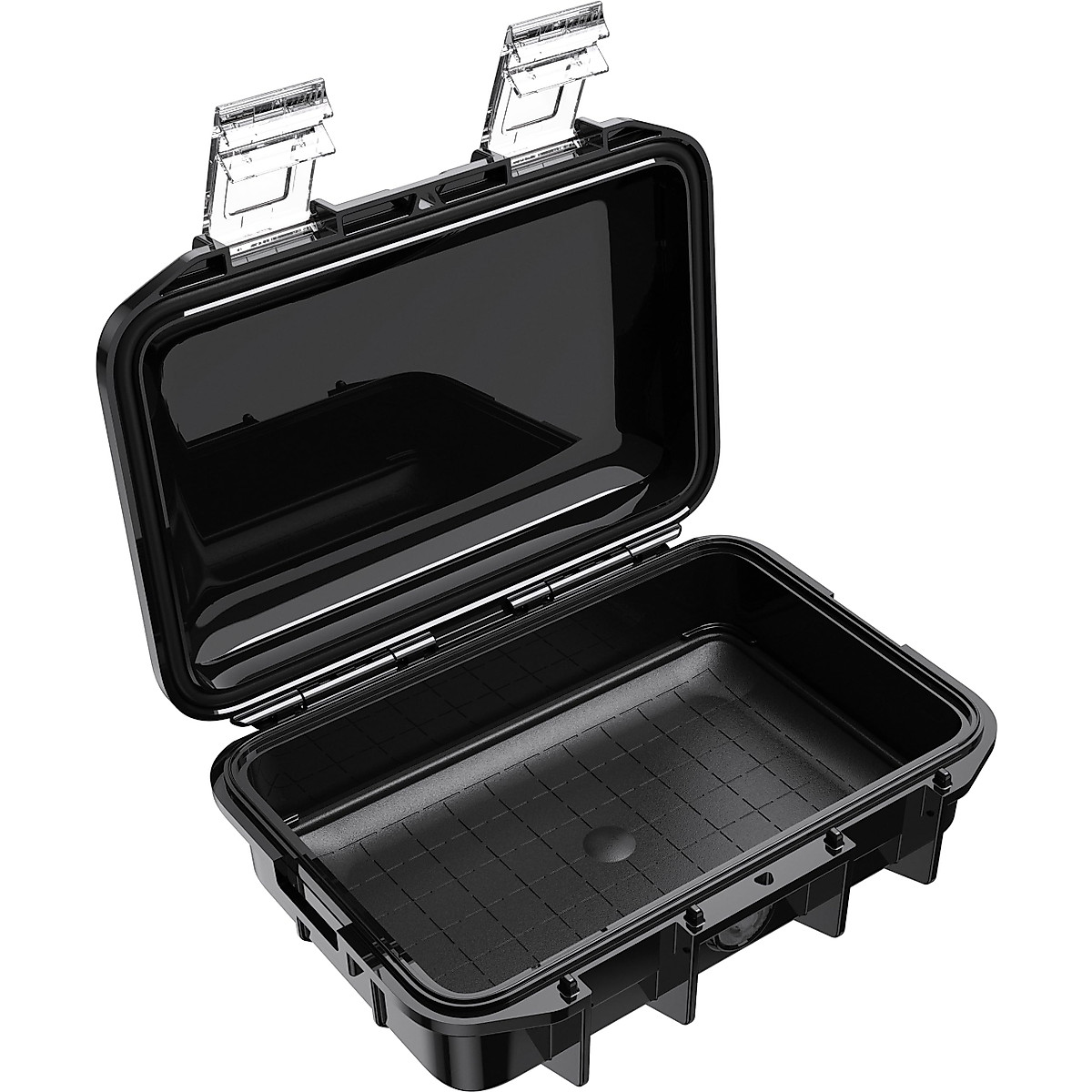 Pelican M40 Micro Case - Waterproof Case (Dry Box, Field Box) for iPhone, GoPro, Camera, Camping, Fishing, Hiking, Kayak, Beach and More (Black)