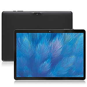 SGIN 10 Inches Tablet Computer IPS Display, 2GB RAM 32GB ROM, Android 12 Quad-Core Processor 1.6GHz, 5000mWh Battery, TF Card 32GB Expansion, WiFi, GPS, Bluetooth, Black