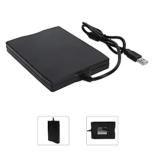 Hilitand USB 3.5 inch External Floppy Disk Drive,Portable Full Speed/12 Mbps,720KB/1.44MB FDD Universal Disk Drive for PC Laptops Desktop,for for OS X