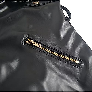 Uni Clau Women Sexy Faux Leather Dress Sheer Mesh Long Sleeve Patchwork Tunic Mini Dresses Tight Skirts Black