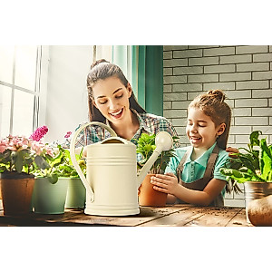 OKREK Watering Can Indoor Watering Cans for House Plants, Small Watering Can Indoor Plants, Plant Watering Can for Outdoor Plants Garden Flower (1/2 Gallon, Red)