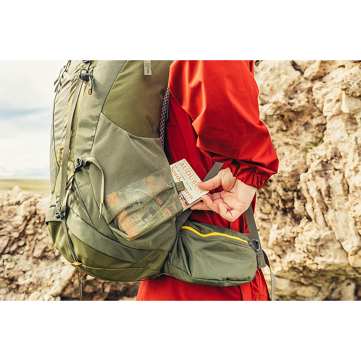 Gregory Mountain Products Stout Men's 70 Backpack , Fennel Green