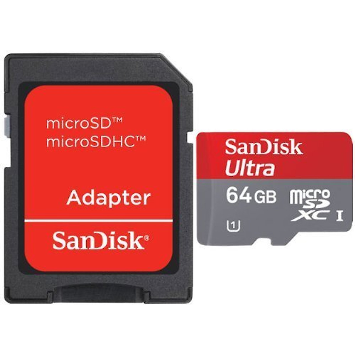 SanDisk 64GB ULTRA microSDXC Card Class 10 (SDSDQUA-064G-A11A)