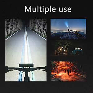 OFFBONDAGE Led Bike Lights for Night Riding Rechargeable 900 Lumen Bicycle Front Light MTB Road Bike Headlight Accessories for Men Women Kids