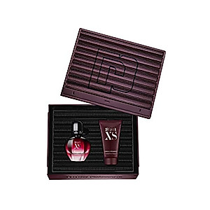 Paco Rabanne Black XS Women 2 Pc Gift Set 1.7oz EDP Spray, 2.5oz Body Lotion