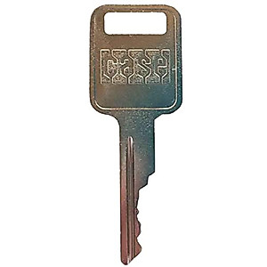 Keyman 5 OEM Style Ignition Replacement Keys with Logo Made to fit Case Heavy Construction Equipment
