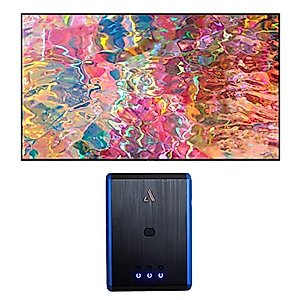 SAMSUNG QN85Q80BAFXZA 85" 4K Ultra HD Smart TV with an Austere 5S-PS4-US1 4-Outlet Power with Omniport USB (2022)