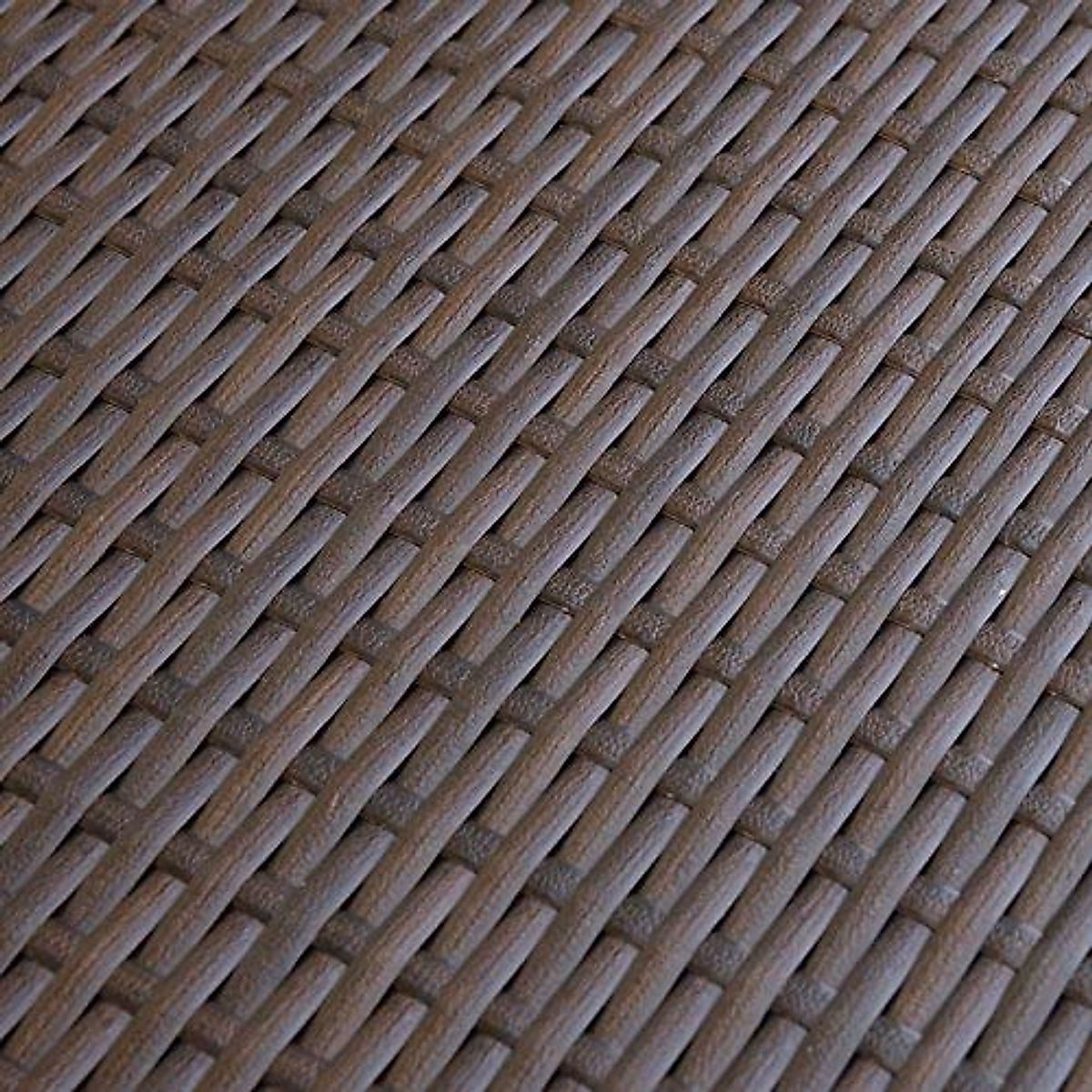 RST Outdoor IP-PEBST3205-E Deco 2 Piece Aluminum Patio Air Lift, Woven Seat Top, Height Adjustable, for Bar, Kitchen Island, Poolside Barstools, Espresso