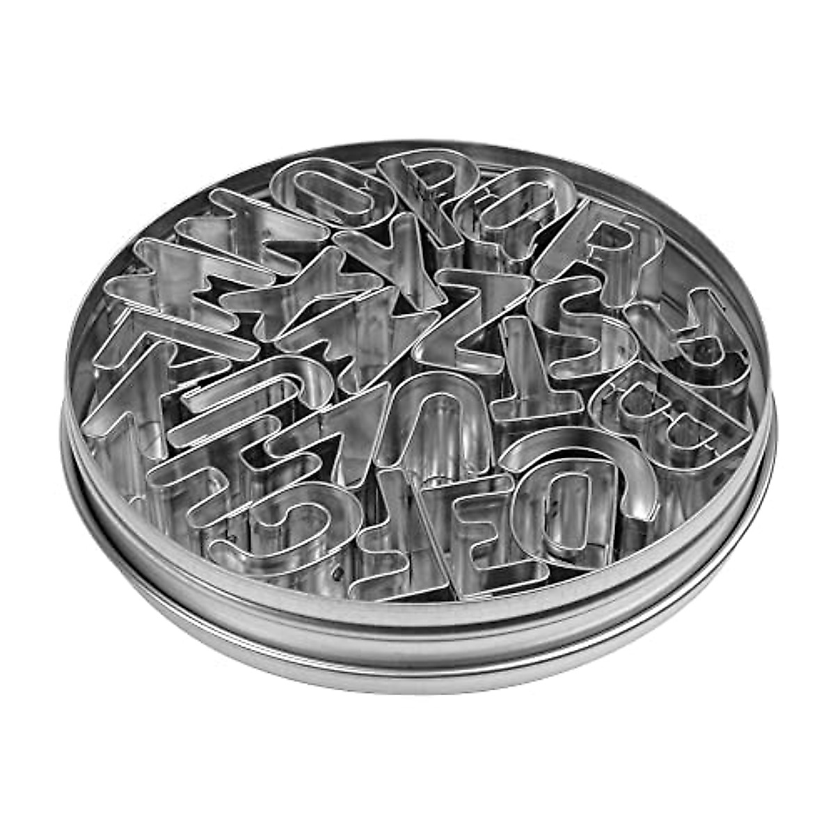 Ateco, 6949 Alphabet Letters-1", Stainless Steel