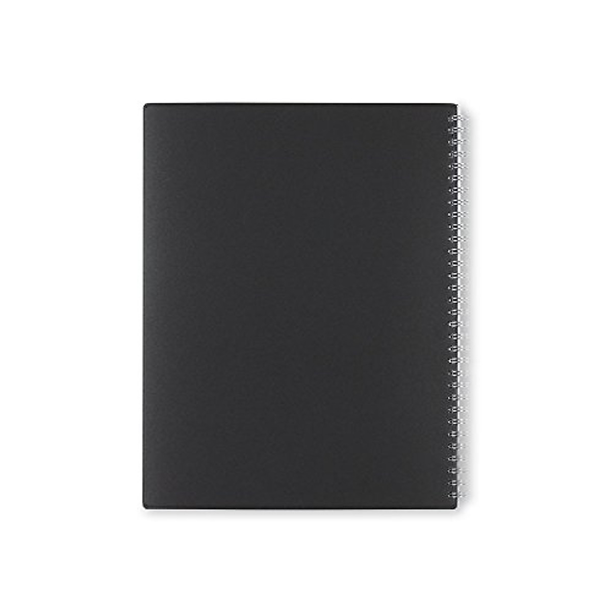 Blue Sky Smart Notes Professional Notebook, Wire-O Binding, 8.5" x 11", Black (14713)