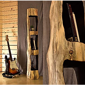 Book Case, Wooden Book Shelf, Dorm Stand, Rustic Book Stand