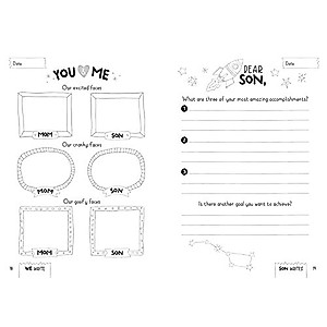 Between Mom and Me: A Guided Journal for Mother and Son (Journals for Boys, motherhood books)