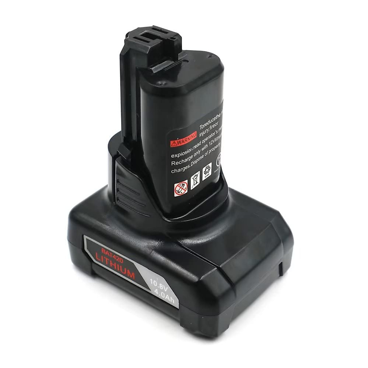 Taurus King Compatible with Bosch 12 Volt Lithium ion Battery 3.0Ah 3000mAh Suitable for 12V Li-ion Electrical Tools Replaceable Batteries