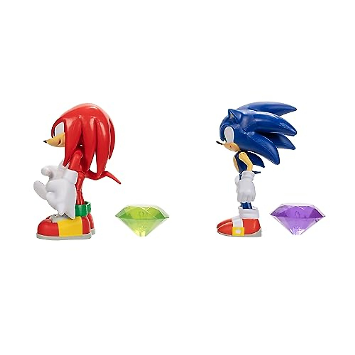 Sonic The Hedgehog Sonic 4" Figure 2 Pack Modern Sonic and Modern Knuckles