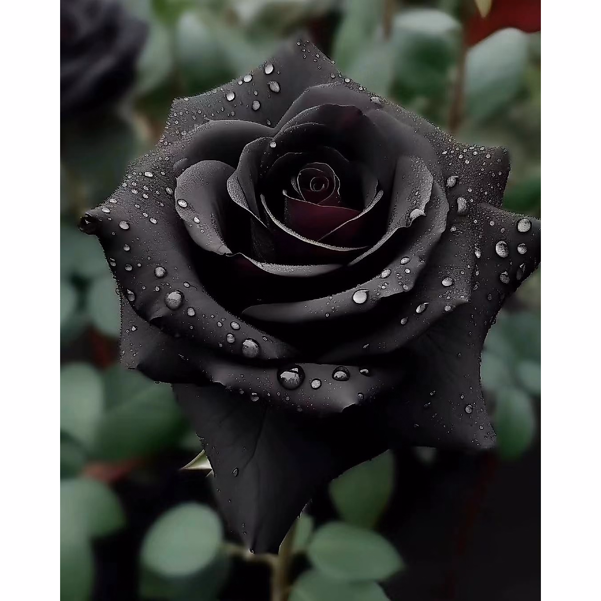 Rare Black Rose Seeds for Planting, Heirloom, No-GMO 200+ Beautiful Flower Seeds Home Garden Bonsai