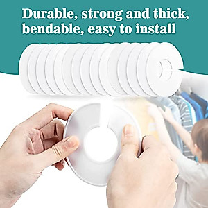 30pcs Closet Dividers Baby Clothes Organizers - Girl Boy Closet Organizers Clothes Dividers Closet Labels Closet Separators Garment Organizer Boutique Clothing Rack Dividers Hanger Dividers Hanger Markers Closet Size Dividers White